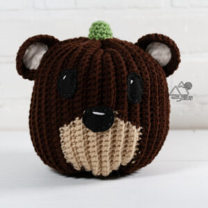 Crochet Bear Pumpkin Free Crochet Pattern - Winding Road Crochet