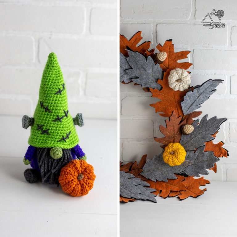 Crochet Fall Decor Tiny Accents Free Pattern with Videos - Winding Road ...