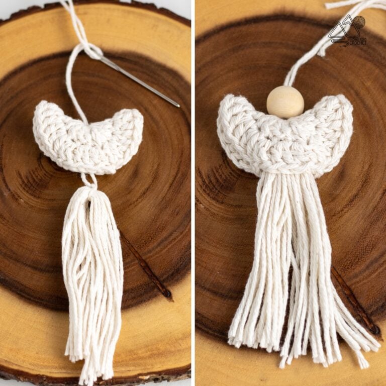 Crochet Angel Ornament Free Pattern and Video Tutorial - Winding Road ...
