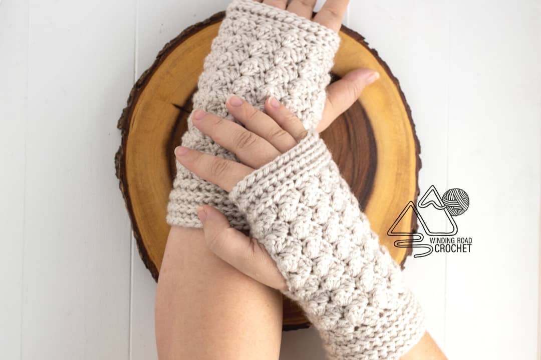 Crochet Fall Vibes Wrist Warmer Free Pattern and Video Tutorial ...