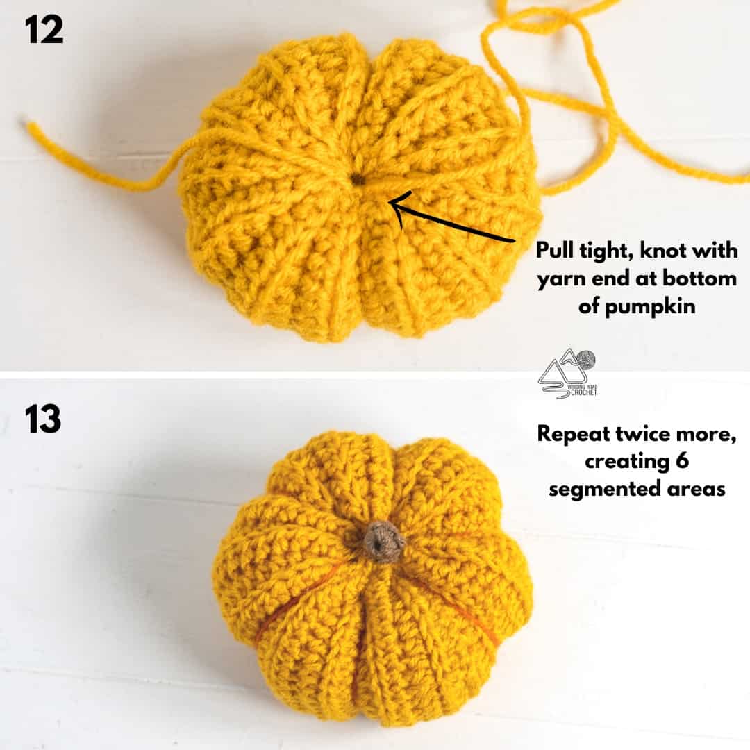 Modern Crochet Pumpkin Free Pattern and Video Tutorial - Winding Road ...