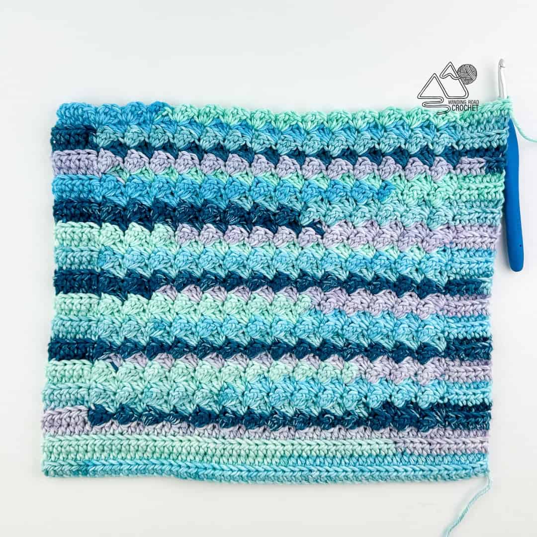 Easy Textured Crochet Washcloth Free Pattern and Video Tutorial ...
