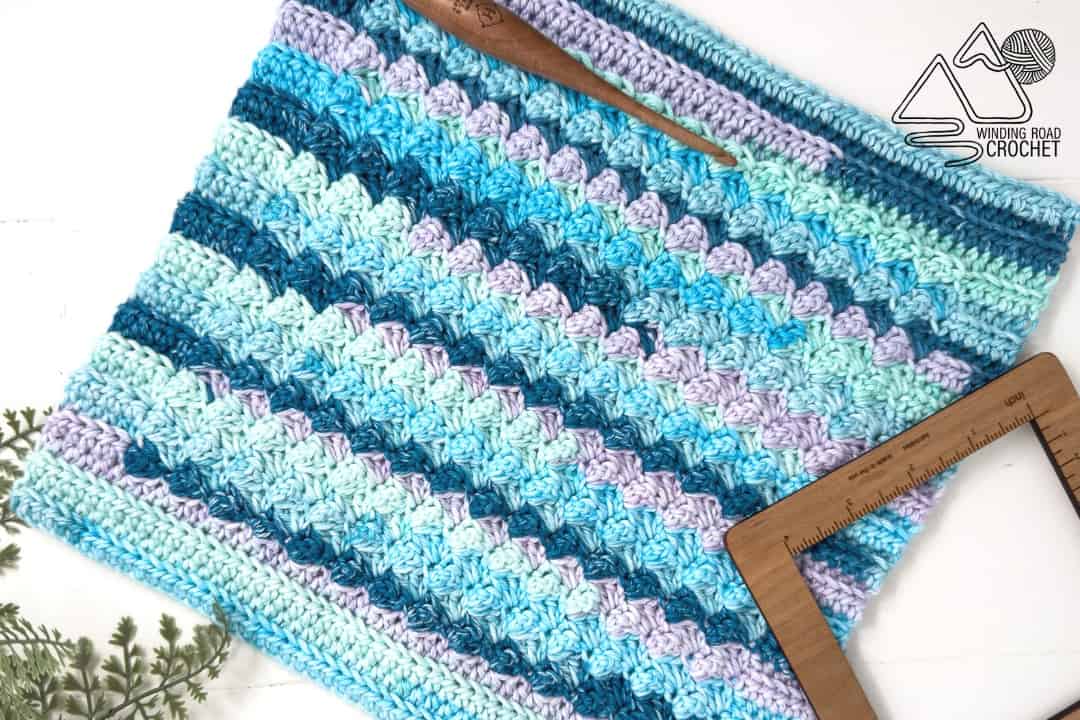 Easy Textured Crochet Washcloth Free Pattern and Video Tutorial ...