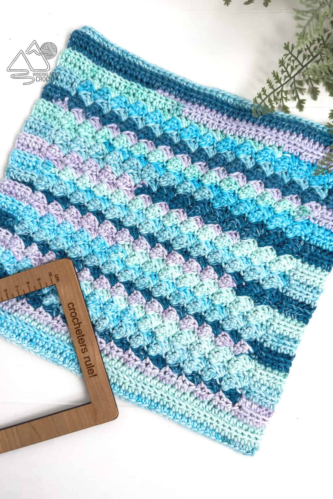 Easy Textured Crochet Washcloth Free Pattern and Video Tutorial ...