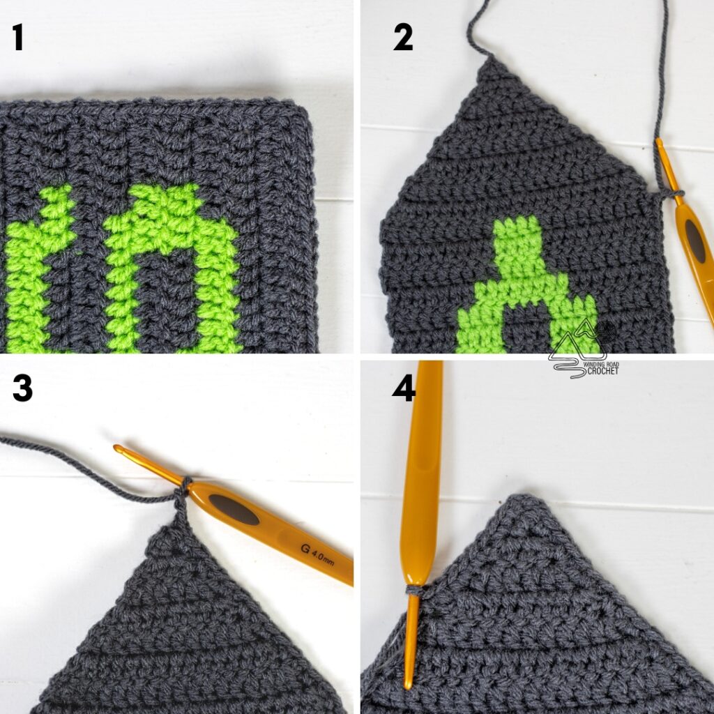 Halloween Crochet Banners Free Pattern - Winding Road Crochet