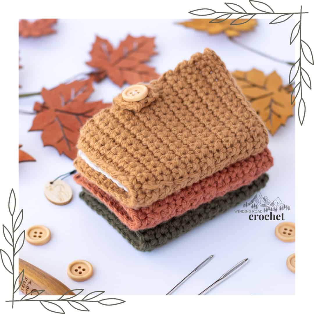 Quick, Easy Pattern: Create a Simple Crochet Needle Book - Winding Road ...