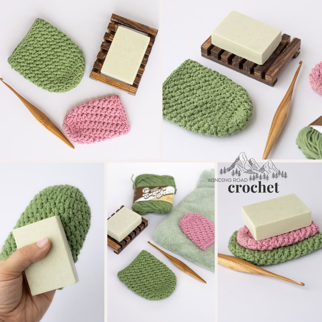How to Crochet a Bath Mitt: Free Pattern and Video for Beginners ...